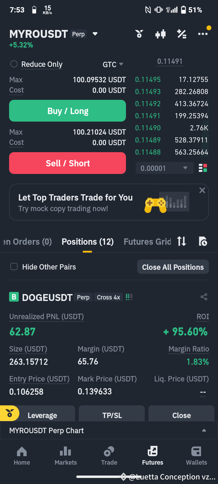 $DOGE please help close to hold | AsibAhmed6201 on Binance Square