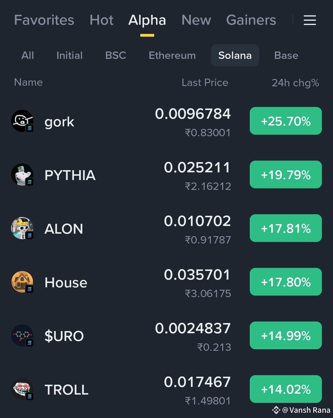 ‼️ BOOOOOOOOOOOOOOOOOOOOM 💥 🚀📈ALPHA COINS | Vansh Rana on Binance Square