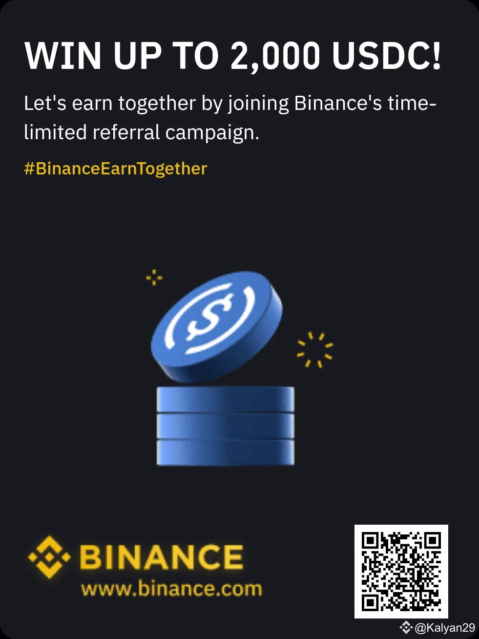 Win free USDC limited offer join fast 🤑 Free USDC🤑 $XRP | Kalyan29 on Binance Square