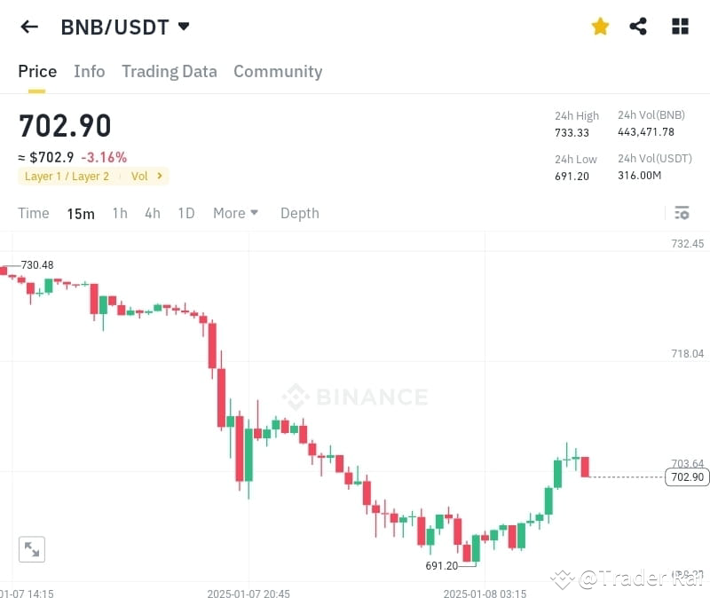 $BNB /USDT Trading Signal – Pullback or Reversal? Entry Ra | Trader Rai on Binance Square
