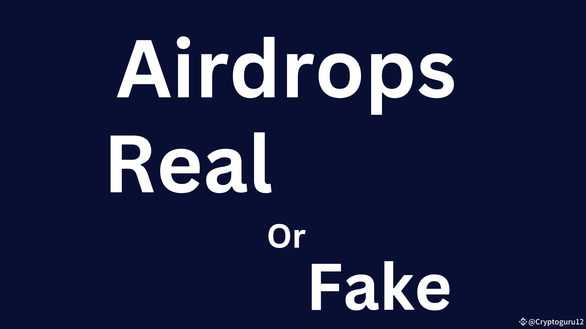 How to Recognize which is Real Airdrop | Complete Guidelines ...
