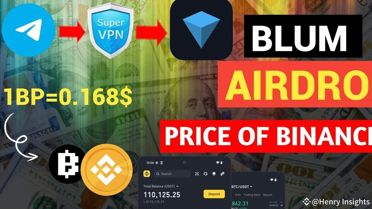 🚨 BLUM Listing on Binance Launchpool: 🚨 | Henry Insights on Binance Square