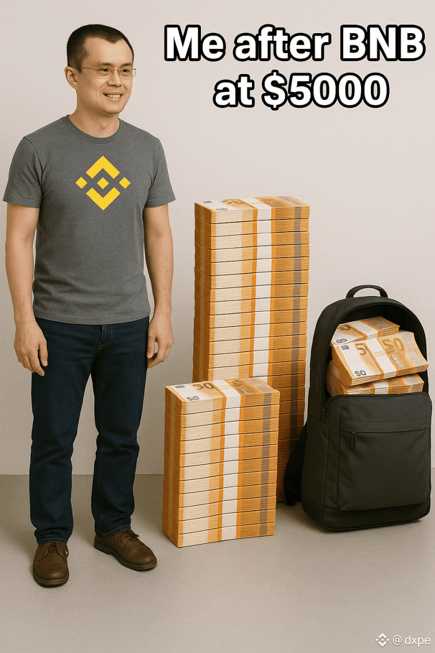 When BNB was $200 — they laughed. At $500 — they said “sell. | dxpe on Binance Square