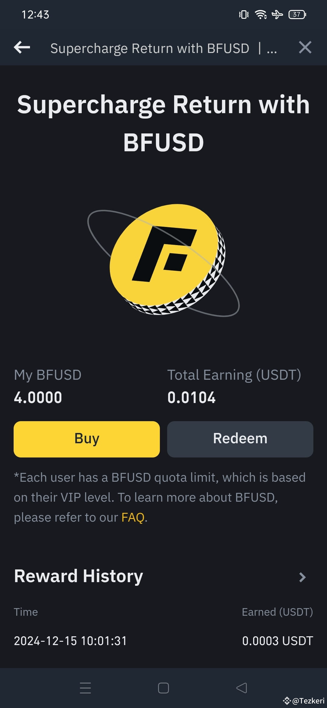 What is Bfusd Holding ,? is it Good or Not ? #BFUSD #BTC☀ | Tezkeri on Binance Square