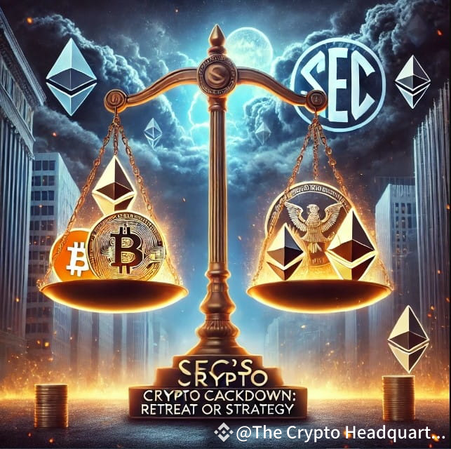 SEC’s Crypto Crackdown: Retreat or Strategy? 💥 The SEC is | The Crypto Headquarters on Binance ...