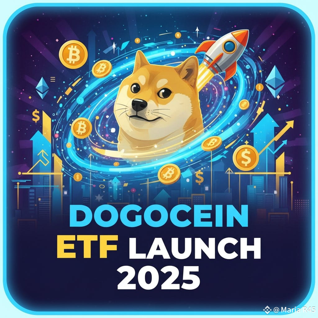 The first U.S. Dogecoin ETF (ticker: $DOGE is officially | Maria R45 on ...
