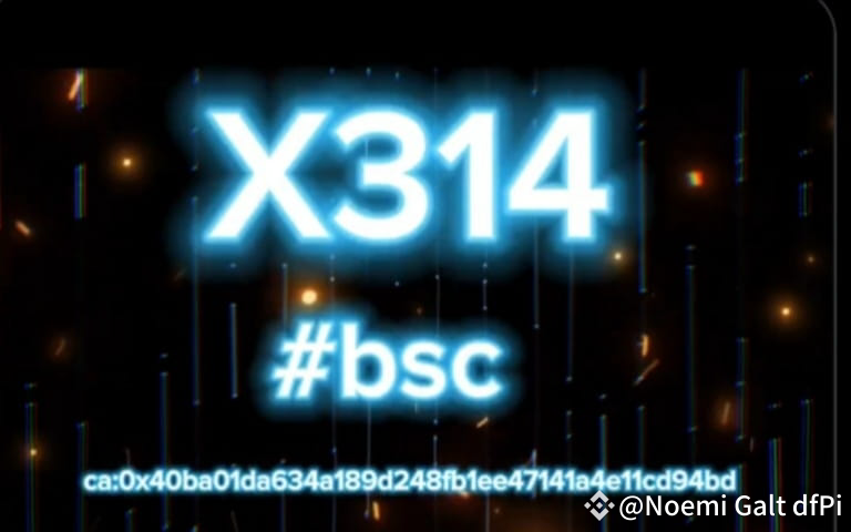 #极具价值目标币 #X314 $x314 This wave of bull market has many | Noemi Galt dfPi on Binance Square