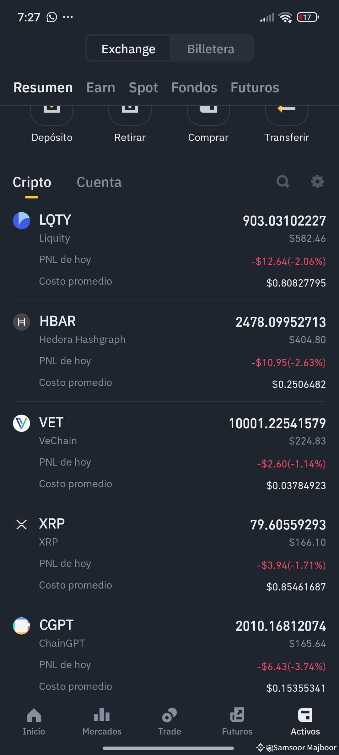 These Are My Profit Makers $XRP $LQTY $VET | Samsoor Majboor on Binance Square