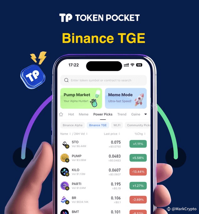 🆕 New Market List: Binance TGE With TokenPocket, you can e | MarkCrypto on Binance Square