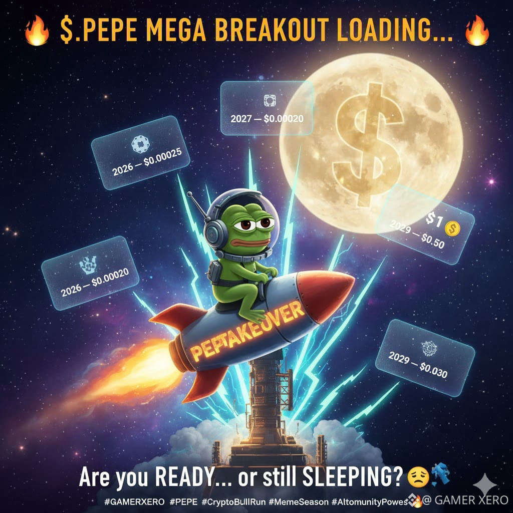 🚀 $PEPE MEGA BREAKOUT LOADING… 🔥🐸 If you’re still | GAMER XERO on ...
