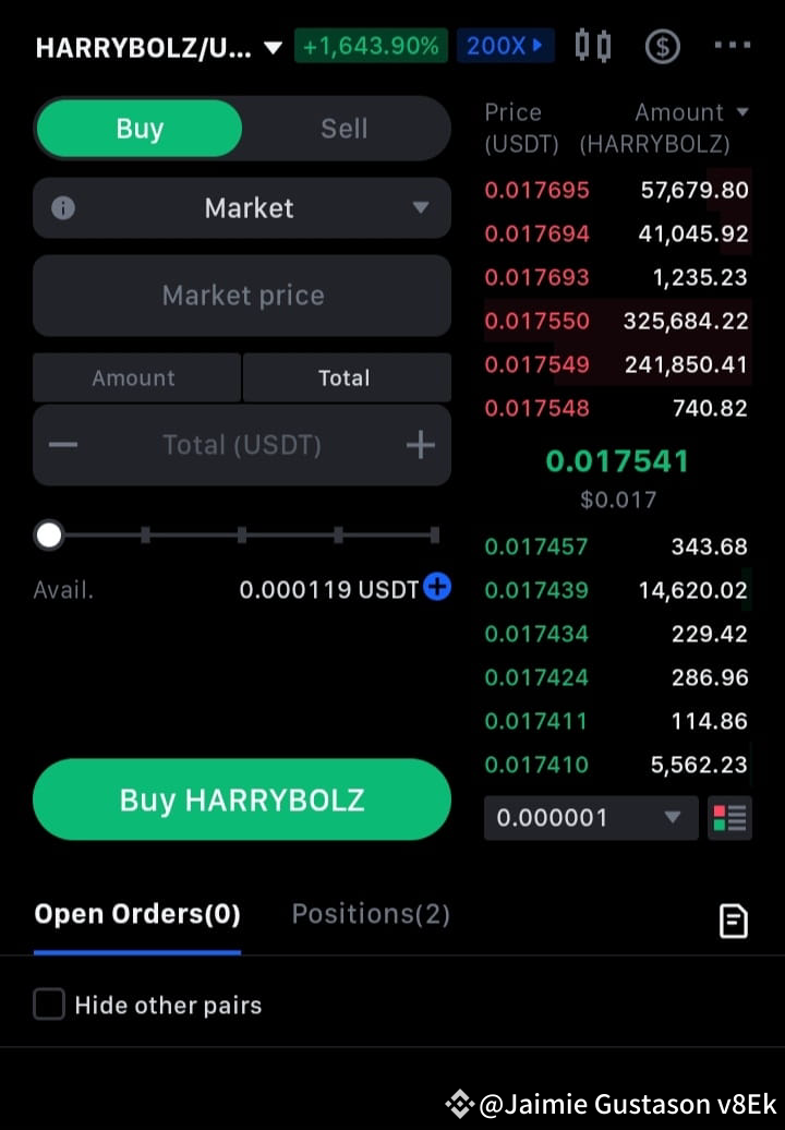 after name changed harry bolz | Jaimie Gustason v8Ek on Binance Square
