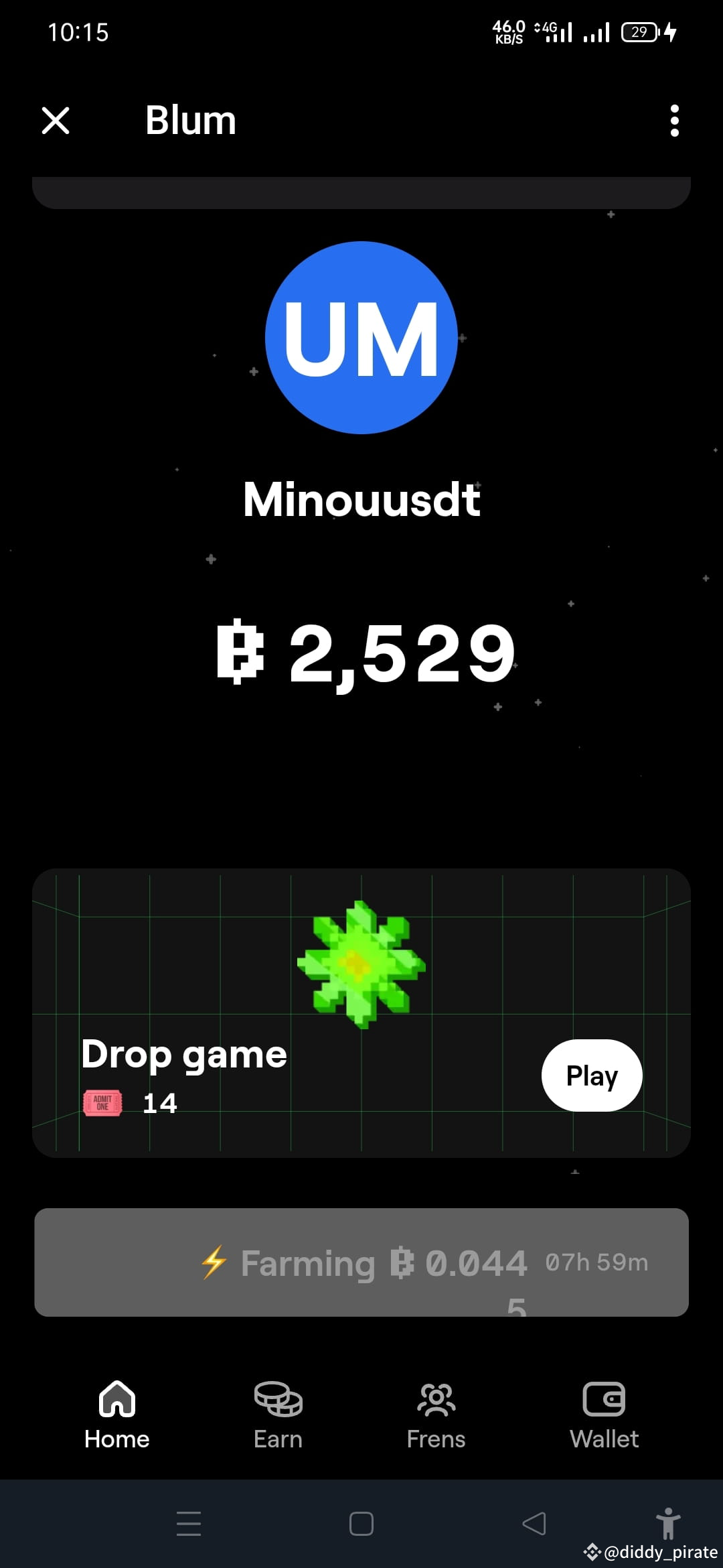 Follow and like the page, I will distribute Blum coins on th | minou_usdt on Binance Square