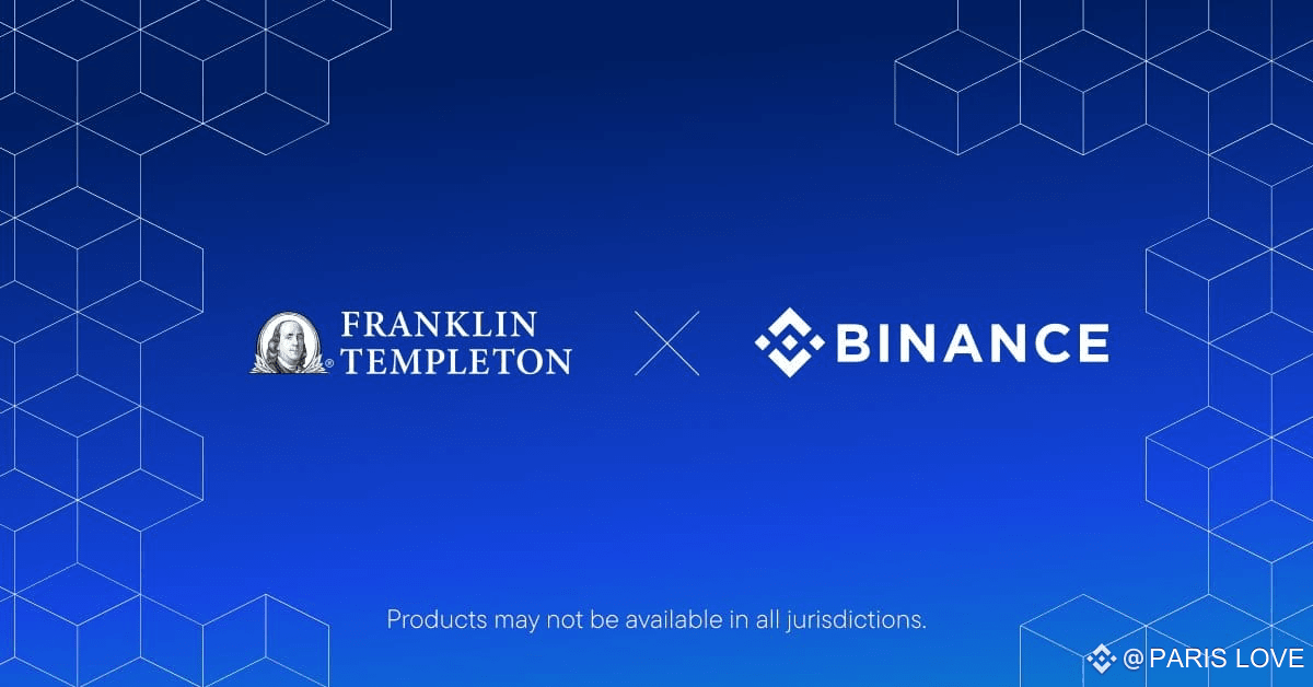 Did you know that Binance and Franklin Templeton have joined | PARIS ...