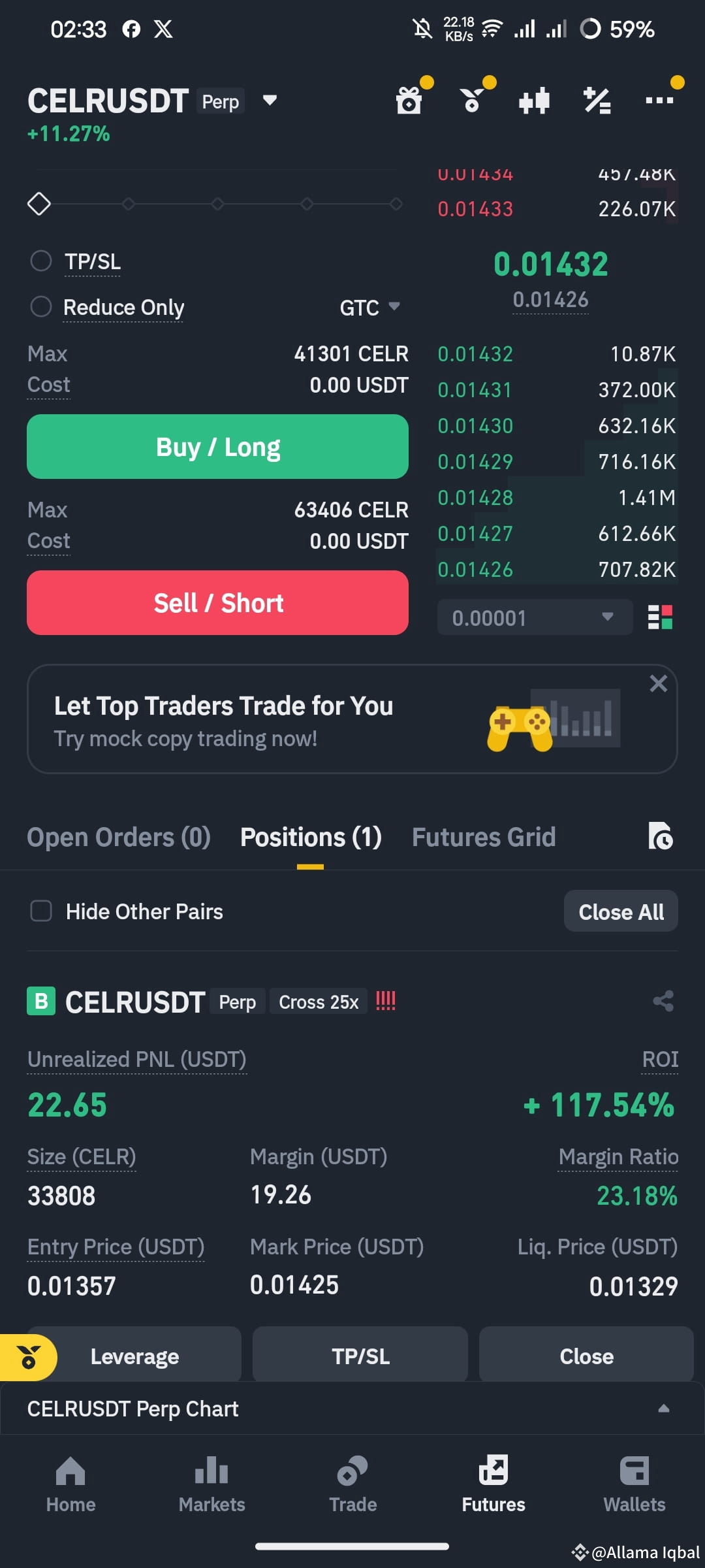 CELR/USDT..... let's goooo🚀🚀 | Allama Iqbal on Binance Square