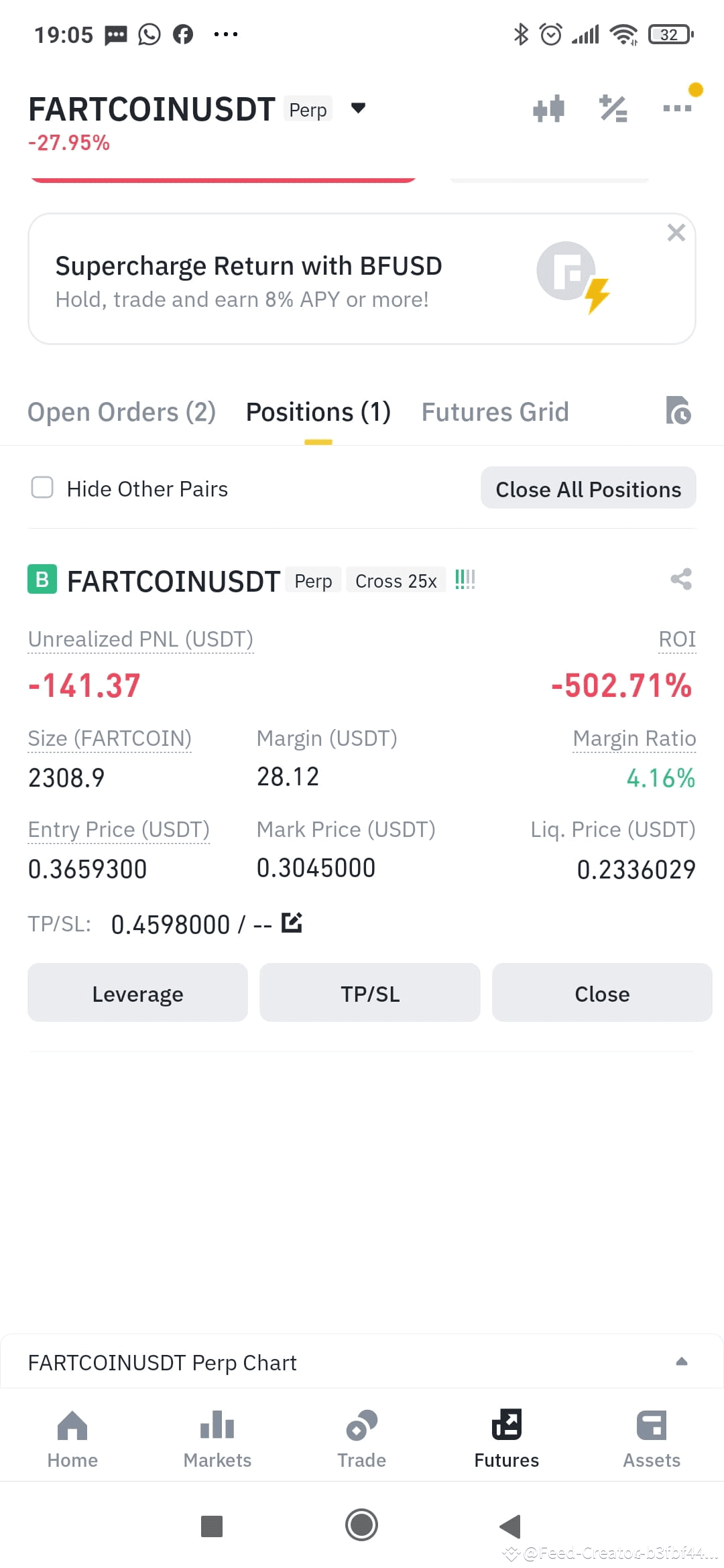 $FARTCOIN i am so sad guys,if fall down %25 more all money w | Feed-Creator-b3fbf4425 on Binance ...