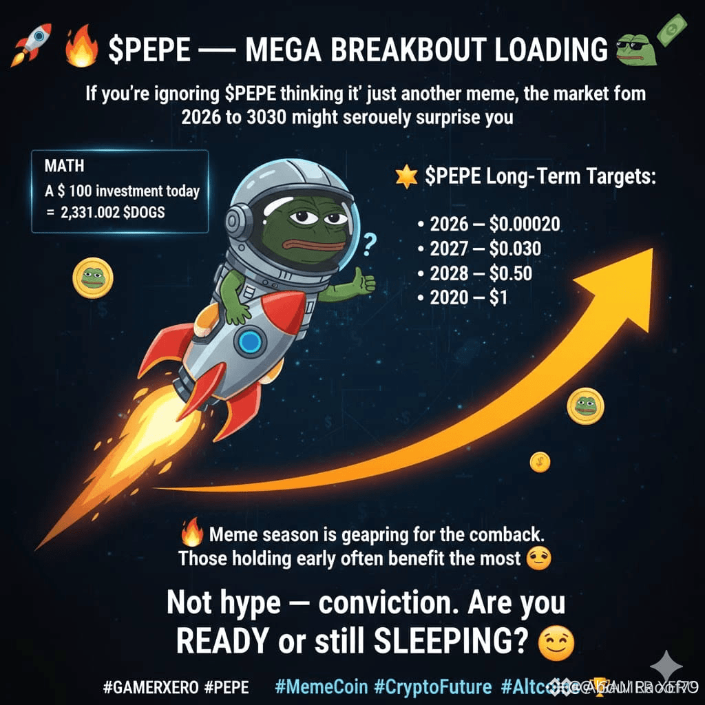 🚀 $PEPE — Big Move Brewing 🔥🐸 If you’re brushing off | Abdul Raoof79 on ...