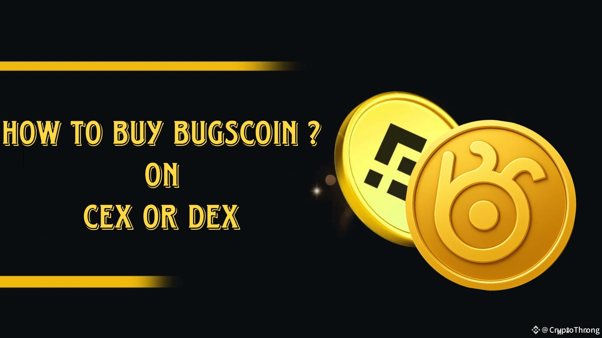 💬 How To Buy Bugscoin @BugsCoin ? On CEX or DEX 💰 On CEX | CryptoThrong ...