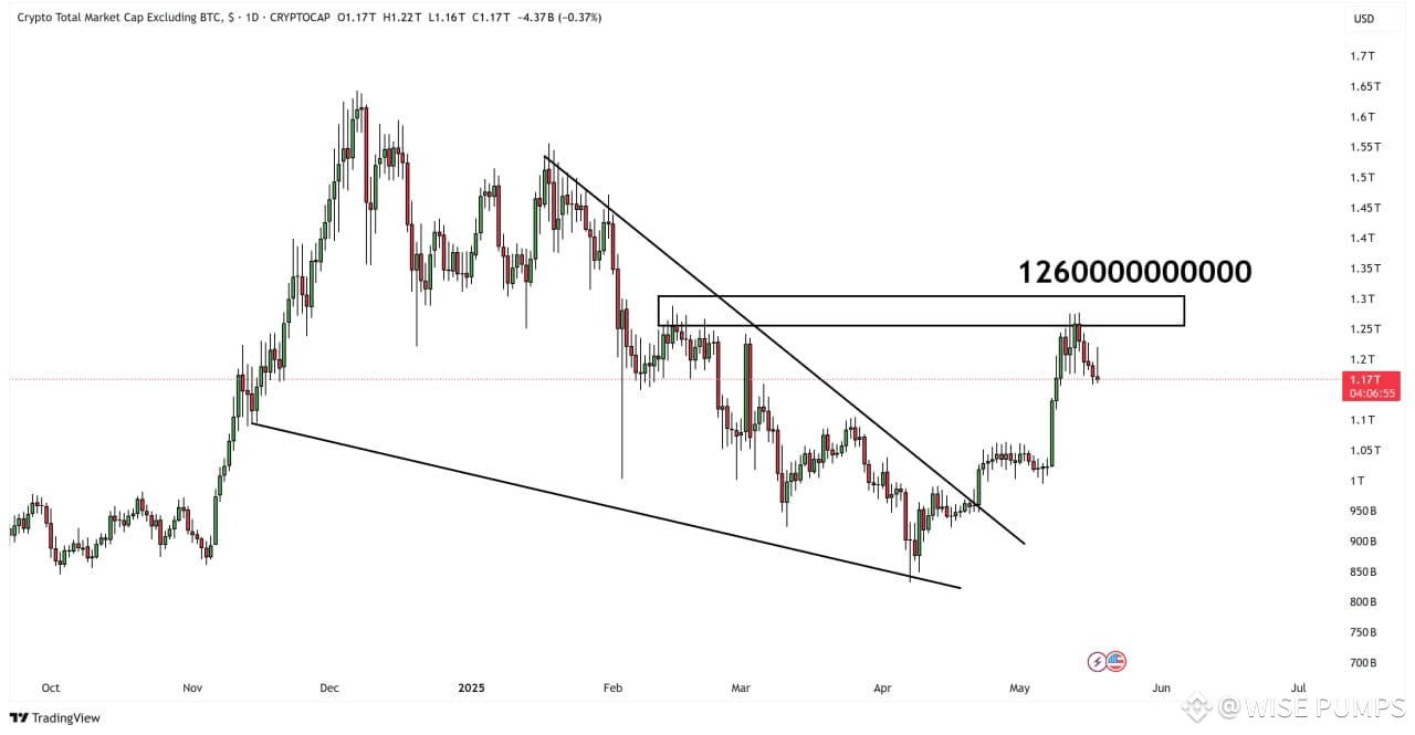 #Alts MARKET CAP ANALYSIS ALTS #marketcap has broken out | WISE PUMPS ...