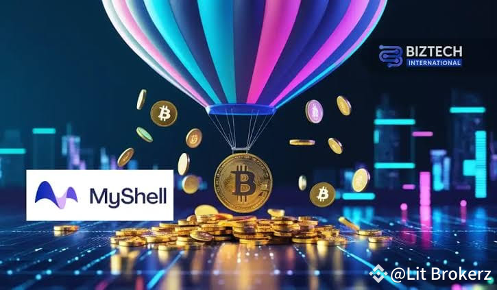 The New $SHELL Airdrop is Here! 🎁 Claim Your Reward 💸 MySh | Lit Brokerz on Binance Square