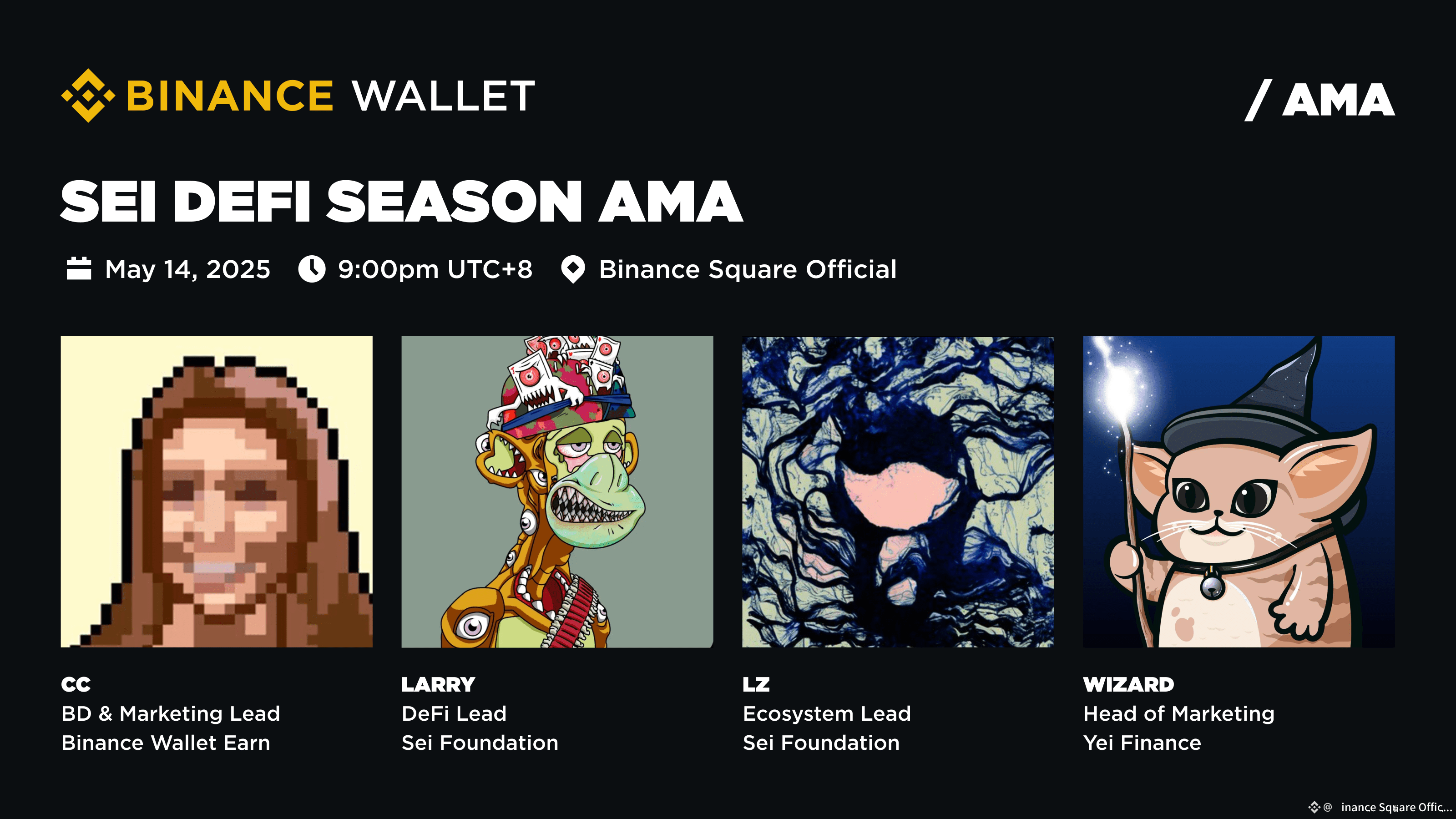 Join the @Binance Wallet AMA to discover @Sei DeFi Season 2 | Binance Square Official on Binance ...