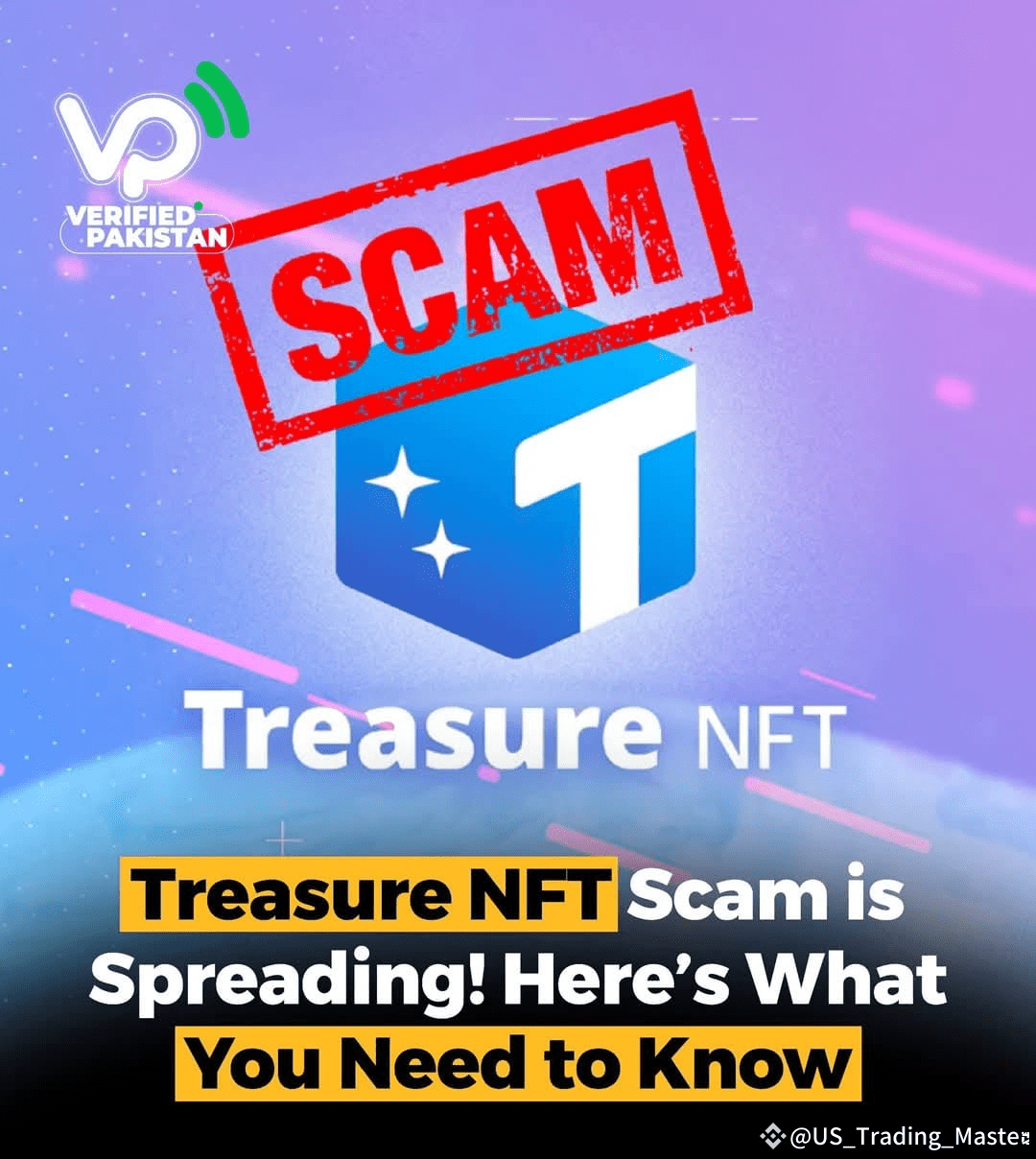 🚨 Treasure NFT Scam is Spreading! Stay Alert! The crypto | US_Trading_Master on Binance Square