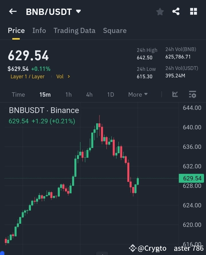 🚀 $BNB /USDT – Pullback Over, Rebound In Motion! 🔥 Price: | Crypto Master 786 on Binance Square