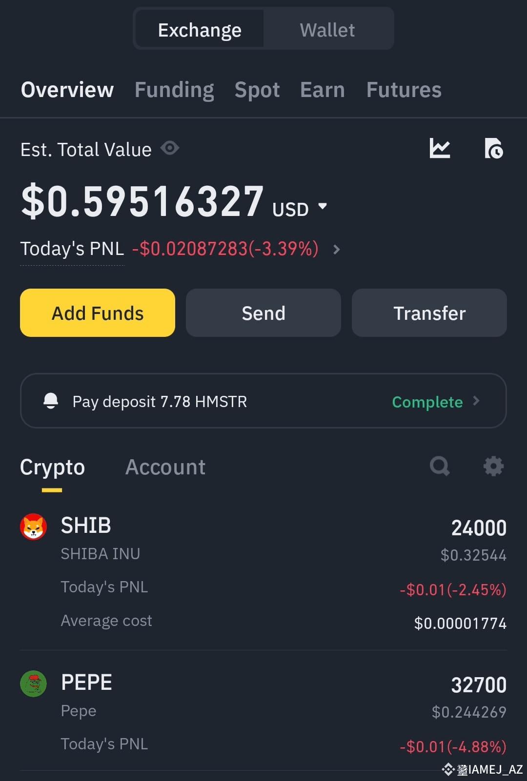 Claim Free $PEPE and $SHIB Tokens Daily Log in everyday to | IAMEJ_AZ on Binance Square
