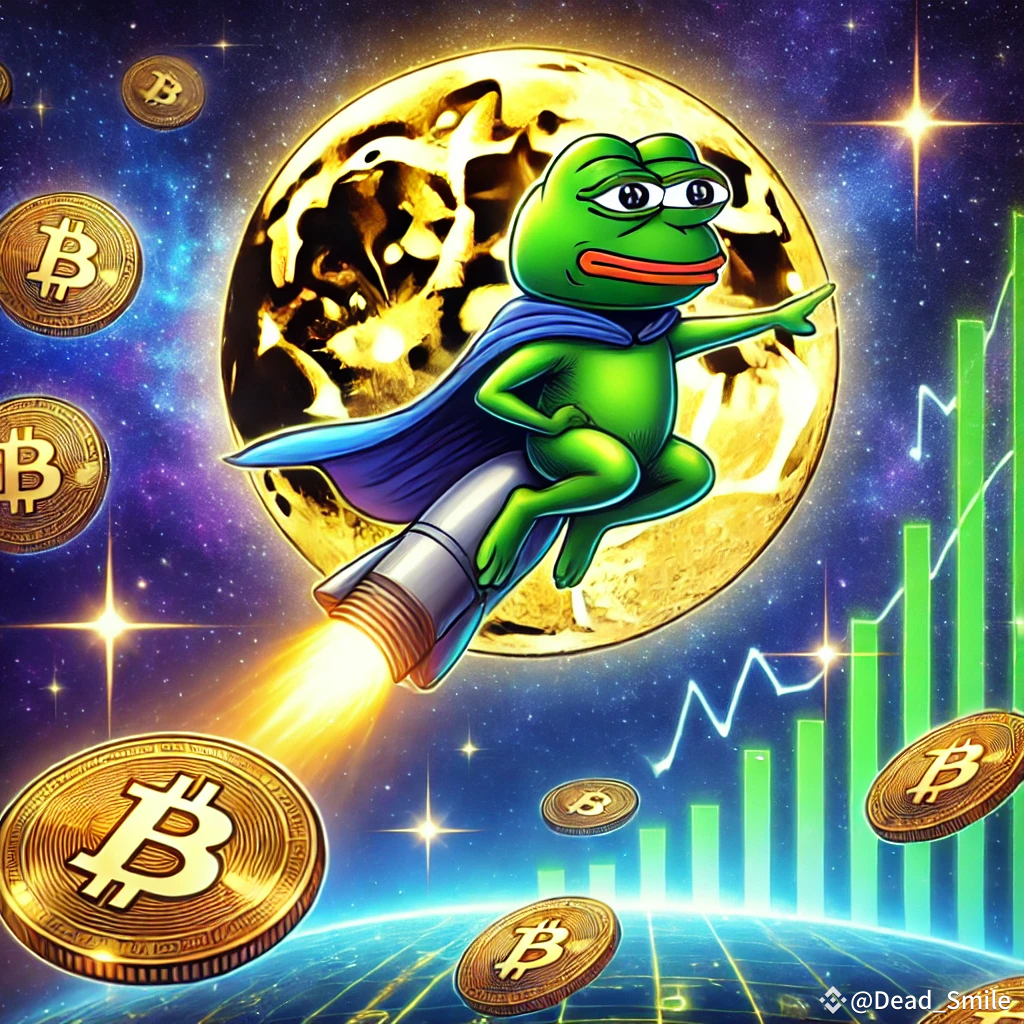 Pepe to the moon | Dead_Smile on Binance Square