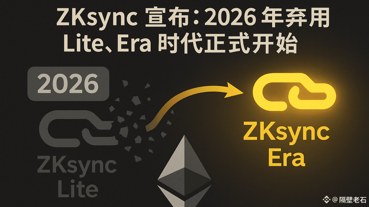 'ZKsync announces the discontinuation of ZKsync Lite in 2026: The real ...
