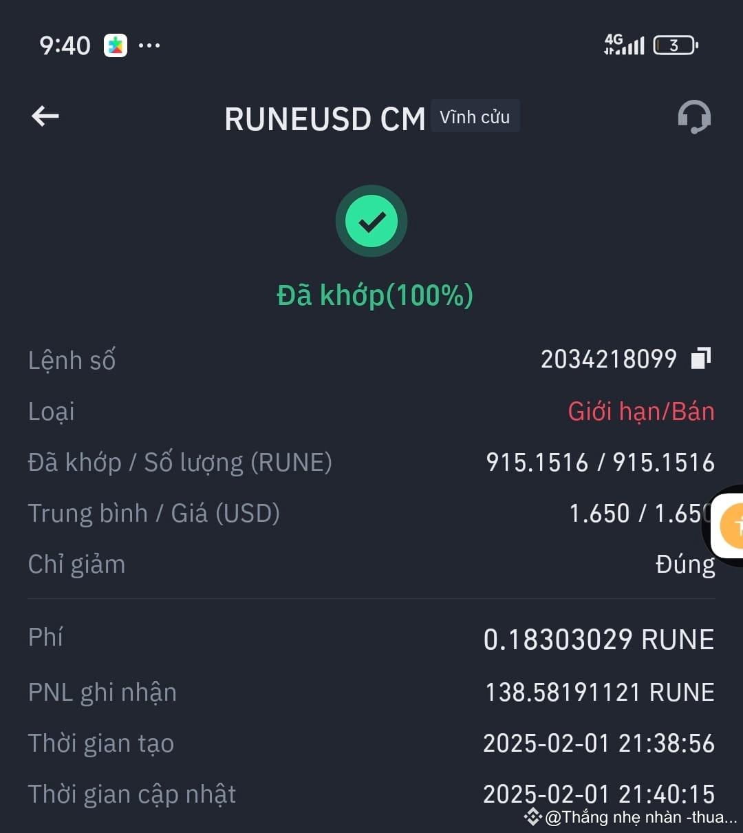 $RUNE just keep buying more. volume in the top 8, there's n | Thắng nhẹ ...