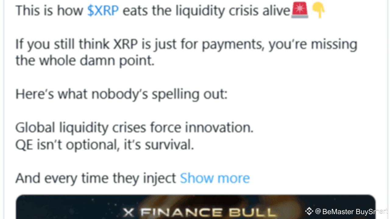 XRP Eats the Liquidity Crisis Alive. Here’s How | BeMaster BuySmart on ...