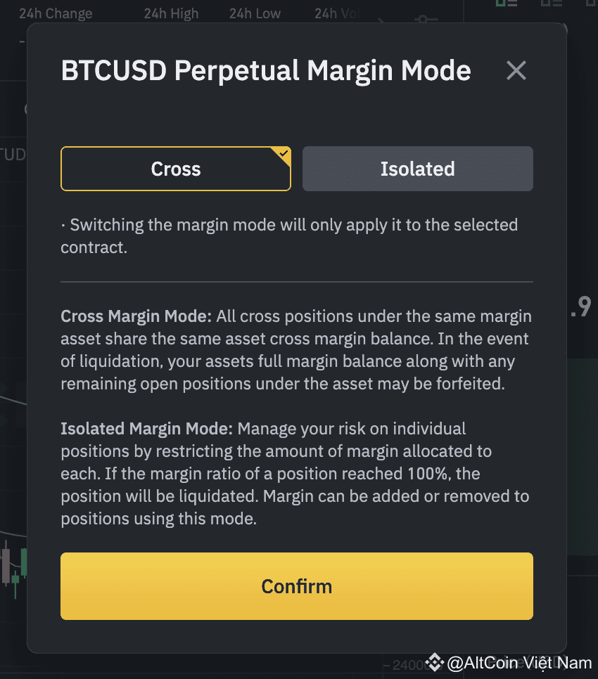 🤜Understanding Cross and Isolated Margin on Binance Futures | AltCoin Việt Nam on Binance Square