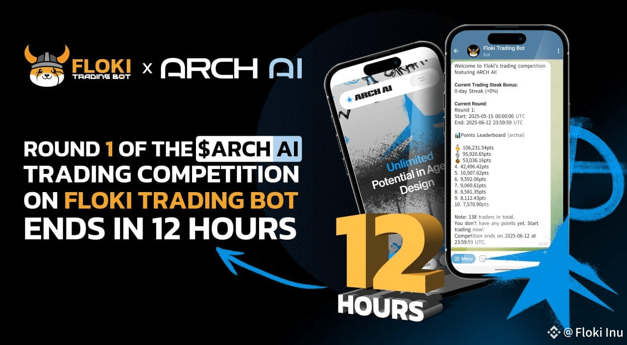Round 1 of the ARCHAI x Floki Trading Bot Competition Ends T | Floki Inu on Binance Square