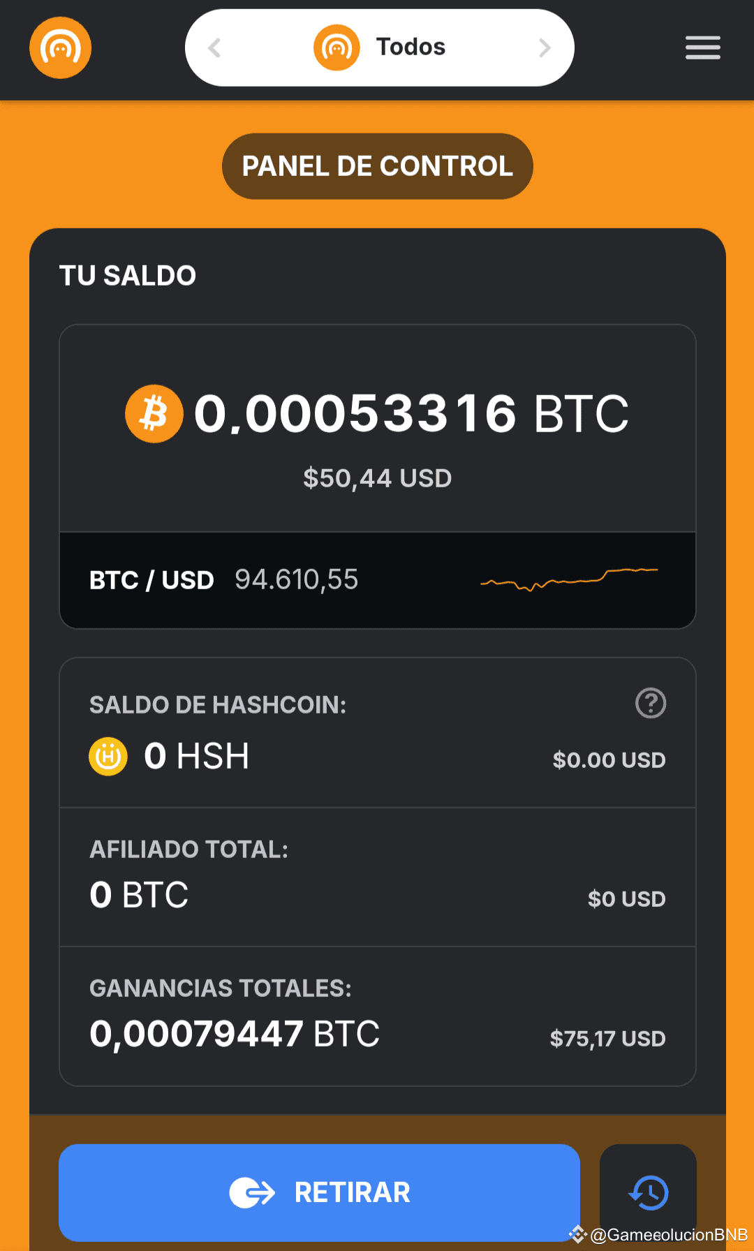 Has anyone else mined BTC in CRYPTOTAB Lite??? They blocked | GamesolucionBNB on Binance Square