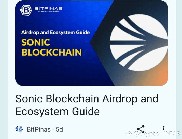🔥Airdrop Allerts🔥Sonic airdrop🔥 How to Join the Sonic Ai | Crypto ...