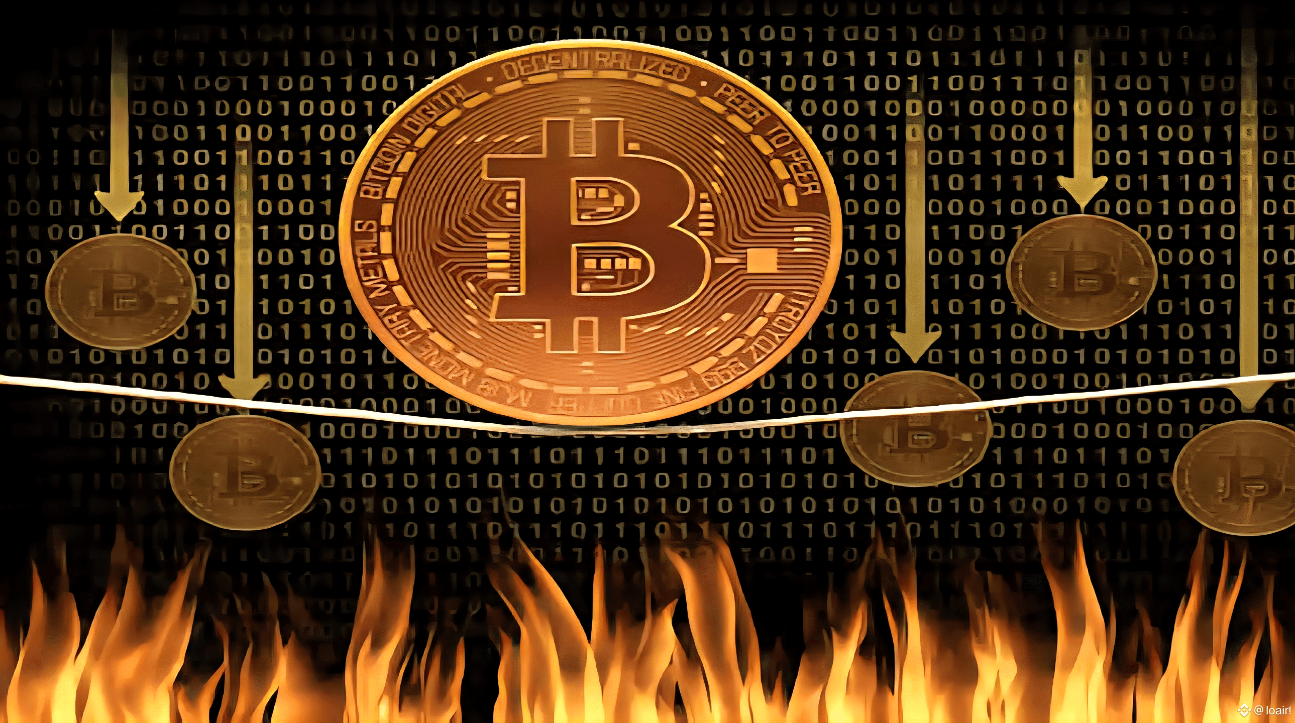 ⚠️ Is Bitcoin preparing for a sudden drop?!.. Critical levels are being ...