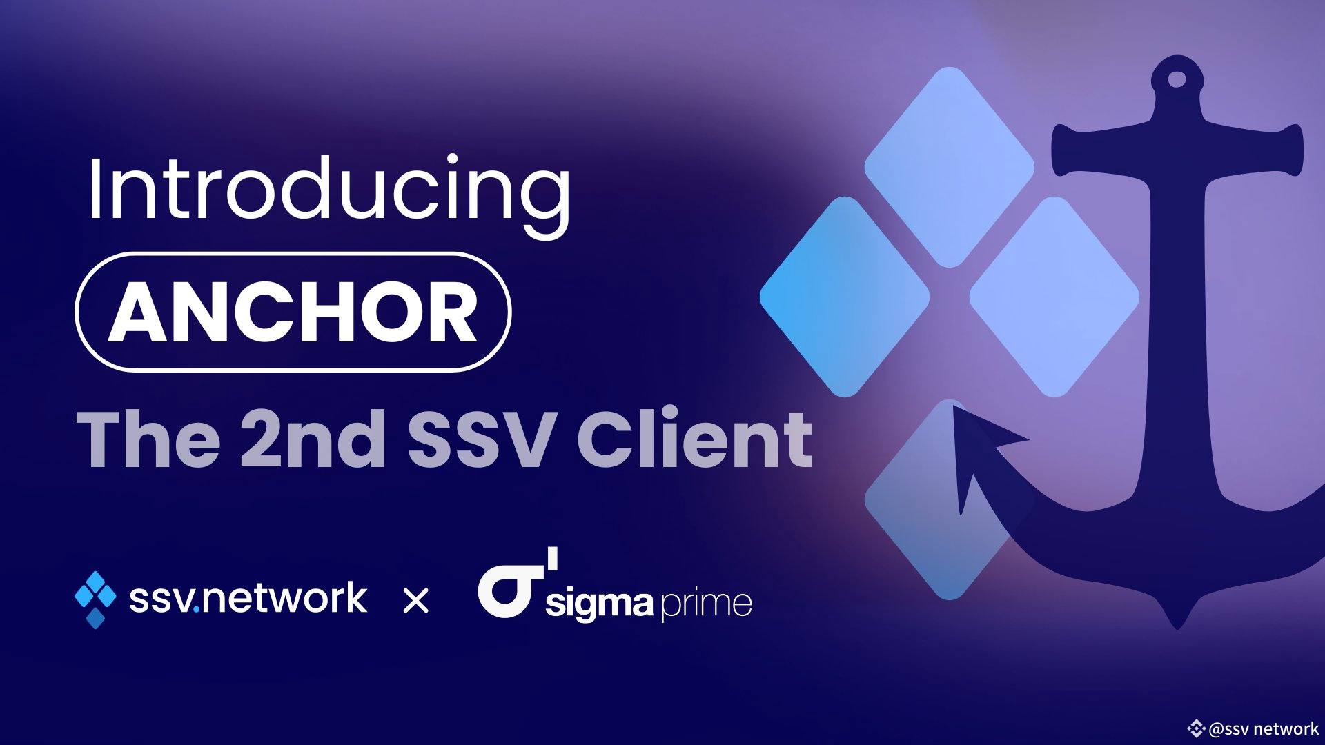 Thrilled to announce that SSV is now on a path to become a m | ssv ...