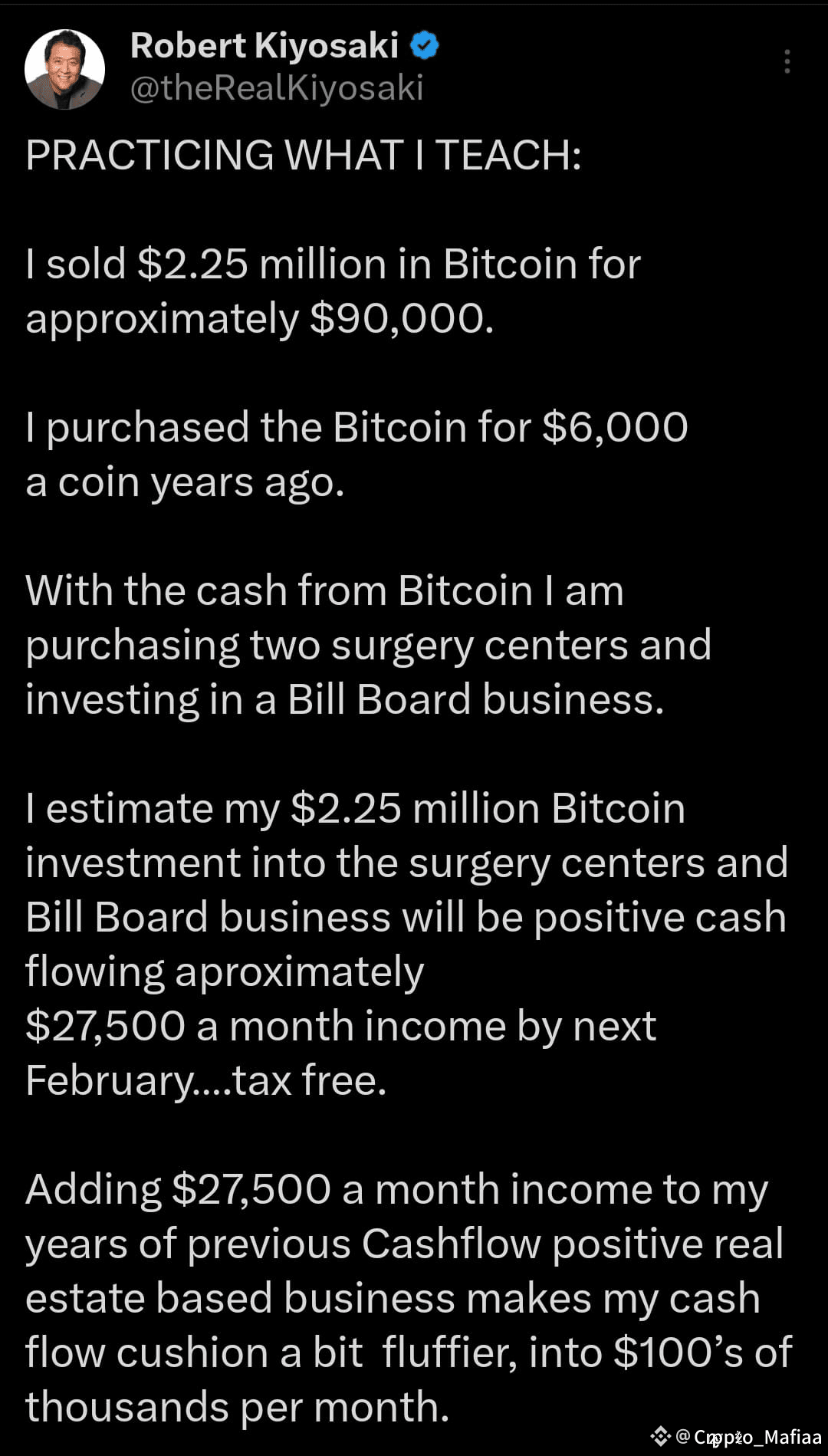 🚨 ROBERT KIYOSAKI ACABA DE LANZAR UNA MASIVA $BTC LECCIÓN | Crypto ...
