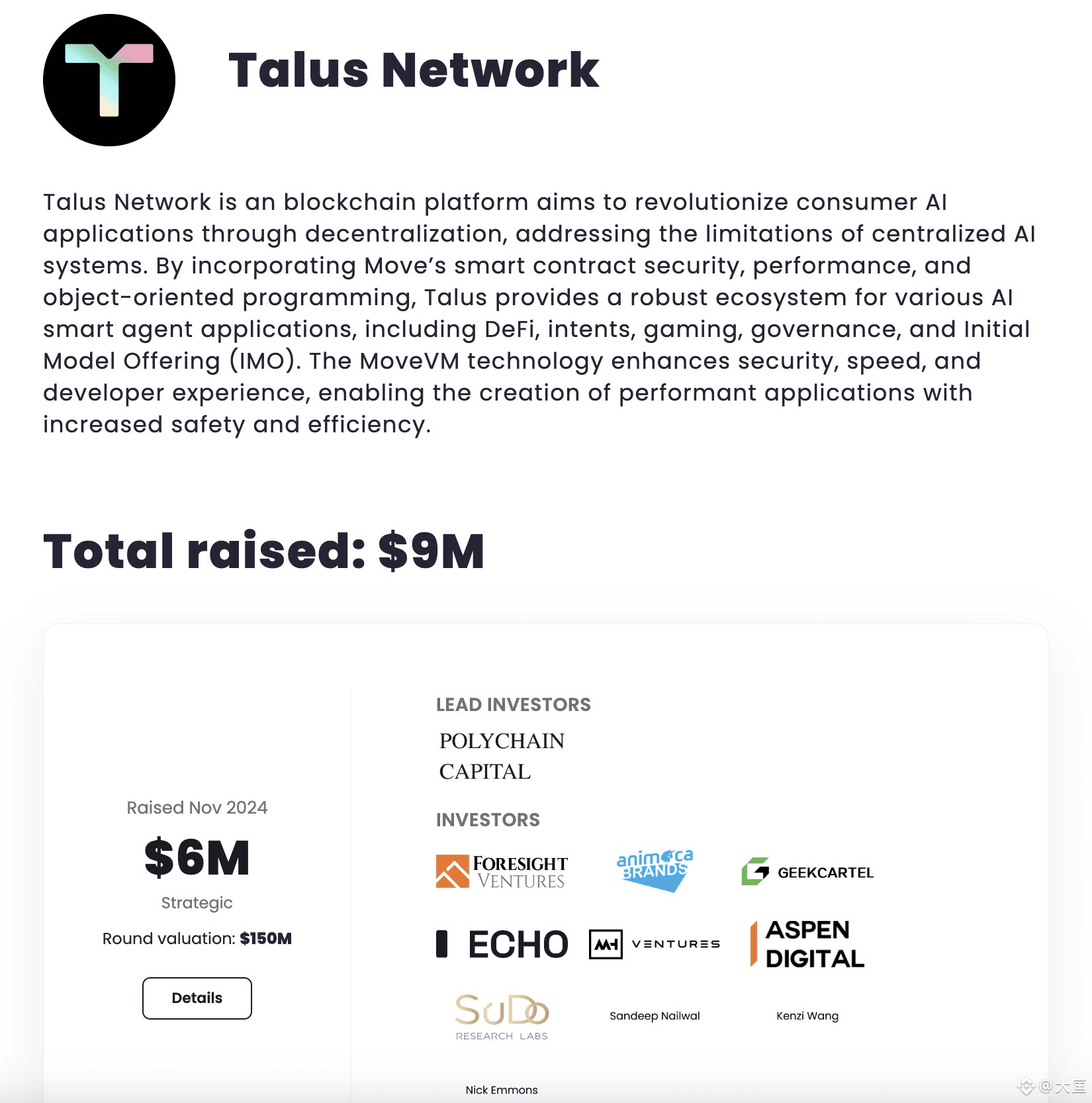 #Airdrop #空投任务 @TalusNetwork is an innovative blockchain | 大匡 on ...