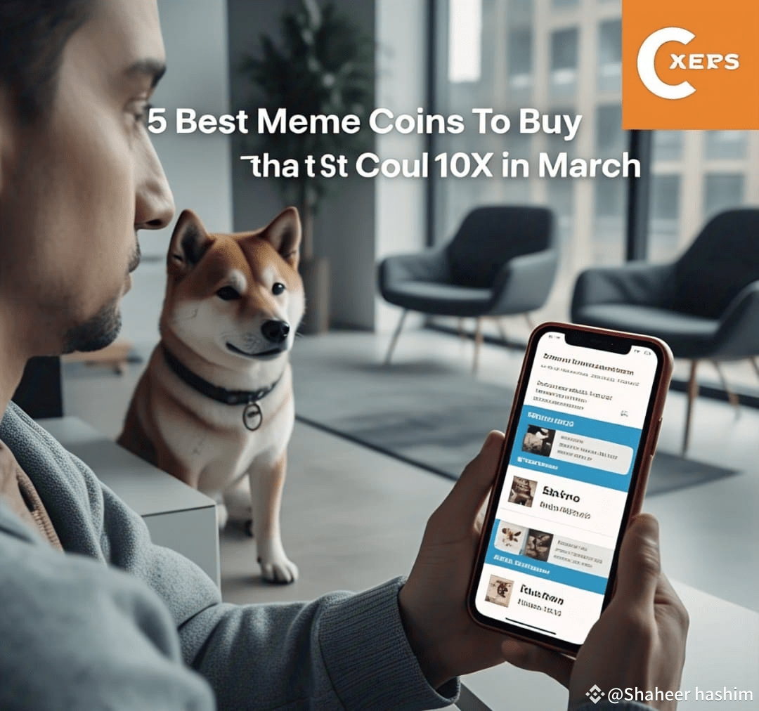 🚀 5 Best Meme Coins to Buy That Could 10X in March Meme co | Shaheer ...