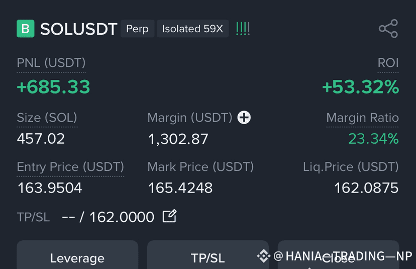 I told you $SOL is gonna hit the TP do you enjoyed the trad | HANIA—TRADING—NP on Binance Square