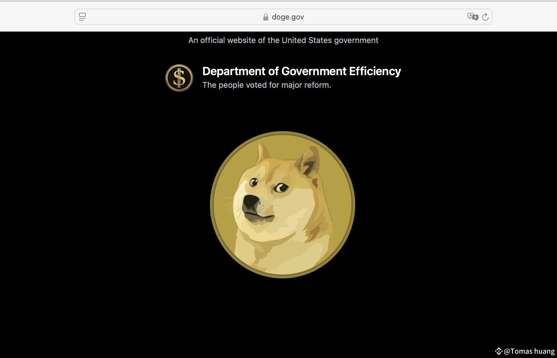 It's hard to imagine this is the official website of a gover | Tomas ...