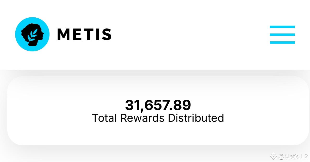 🌿Over 31,600 METIS distributed for sequencer mining rewards | Metis L2 ...