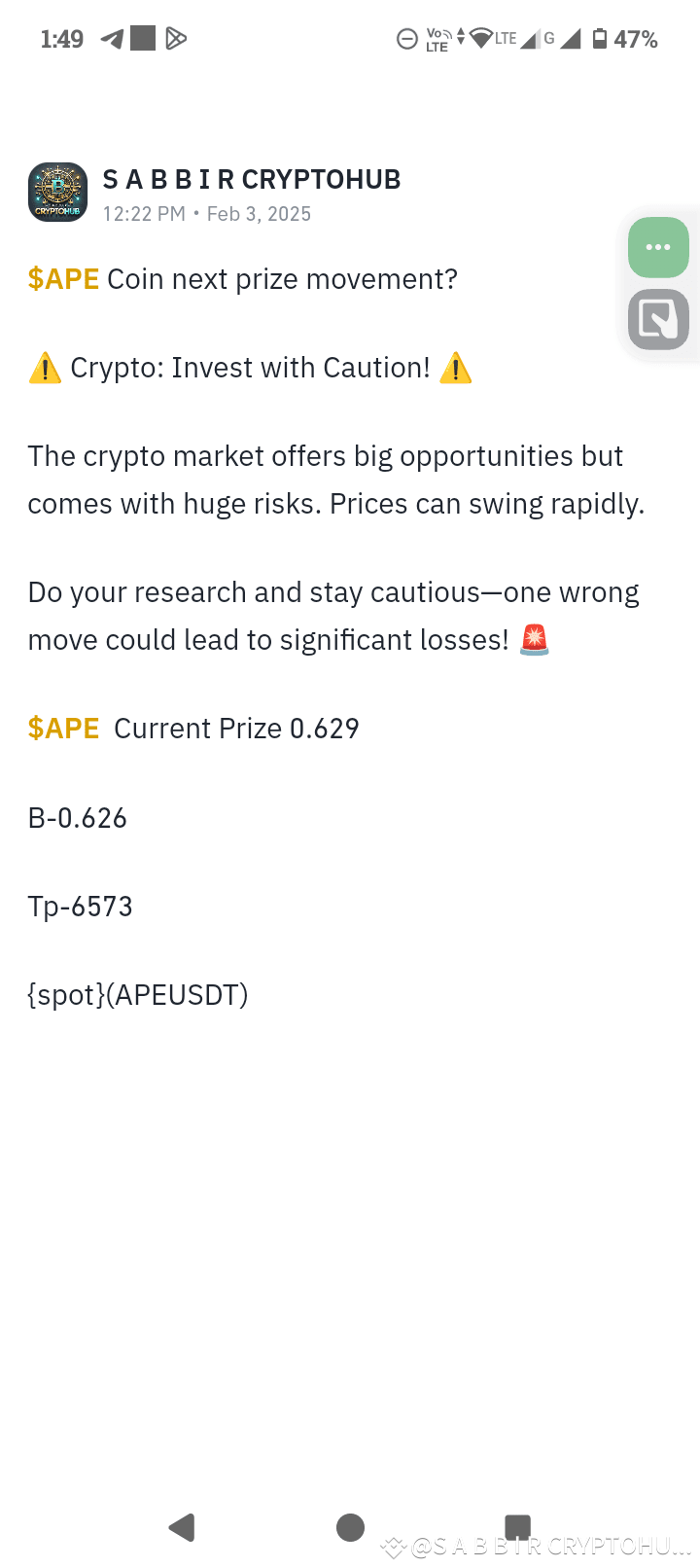 🤑🤑 | S A B B I R CRYPTOHUB on Binance Square