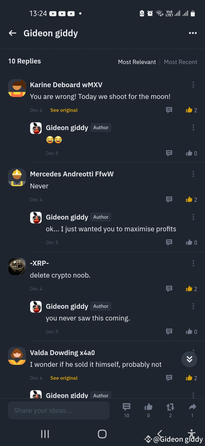 #XRP HOLDERS KEEP FOLLOWING FOR FREE SIGNALS. I warned $XRP | Gideon giddy on Binance Square