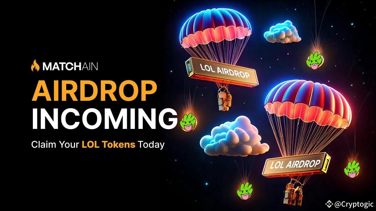 $LOL Token Airdrop For Matchain User's 🚀 Open App & Click | Cryptogic ...