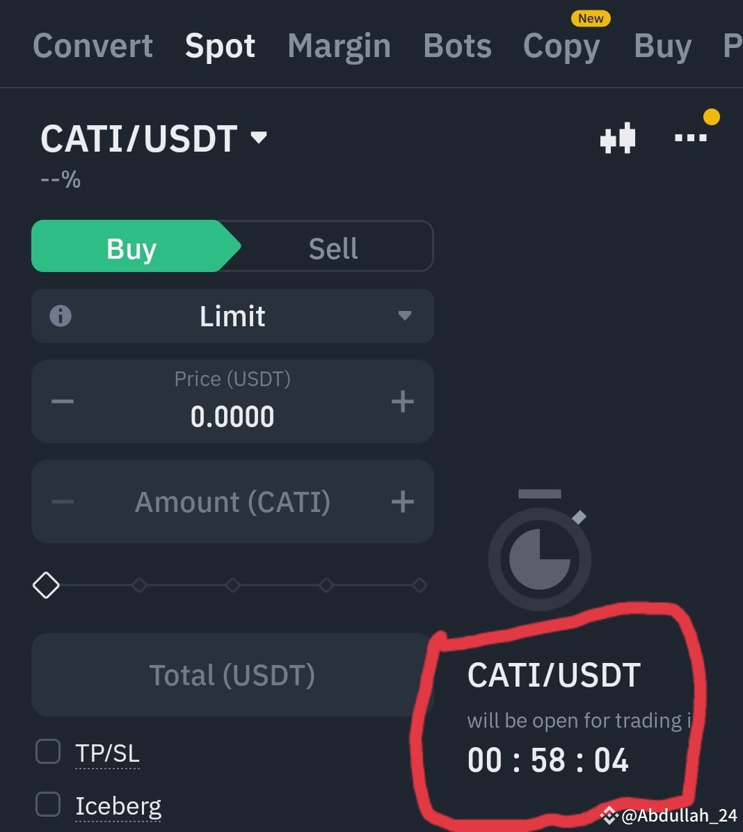 $CATI is to be launched for trading in a few minutes. Expert | Abdullah ...