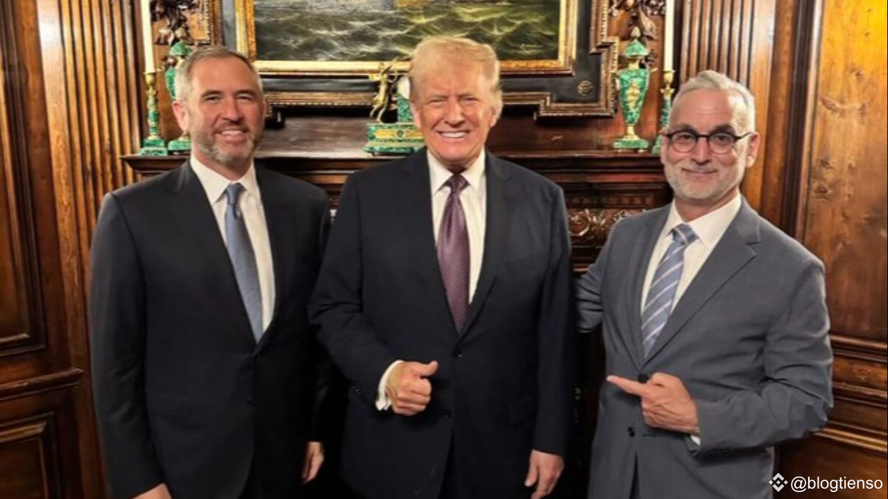 Ripple CEO Brad Garlinghouse Meets Donald Trump At Mar-a-Lago ...