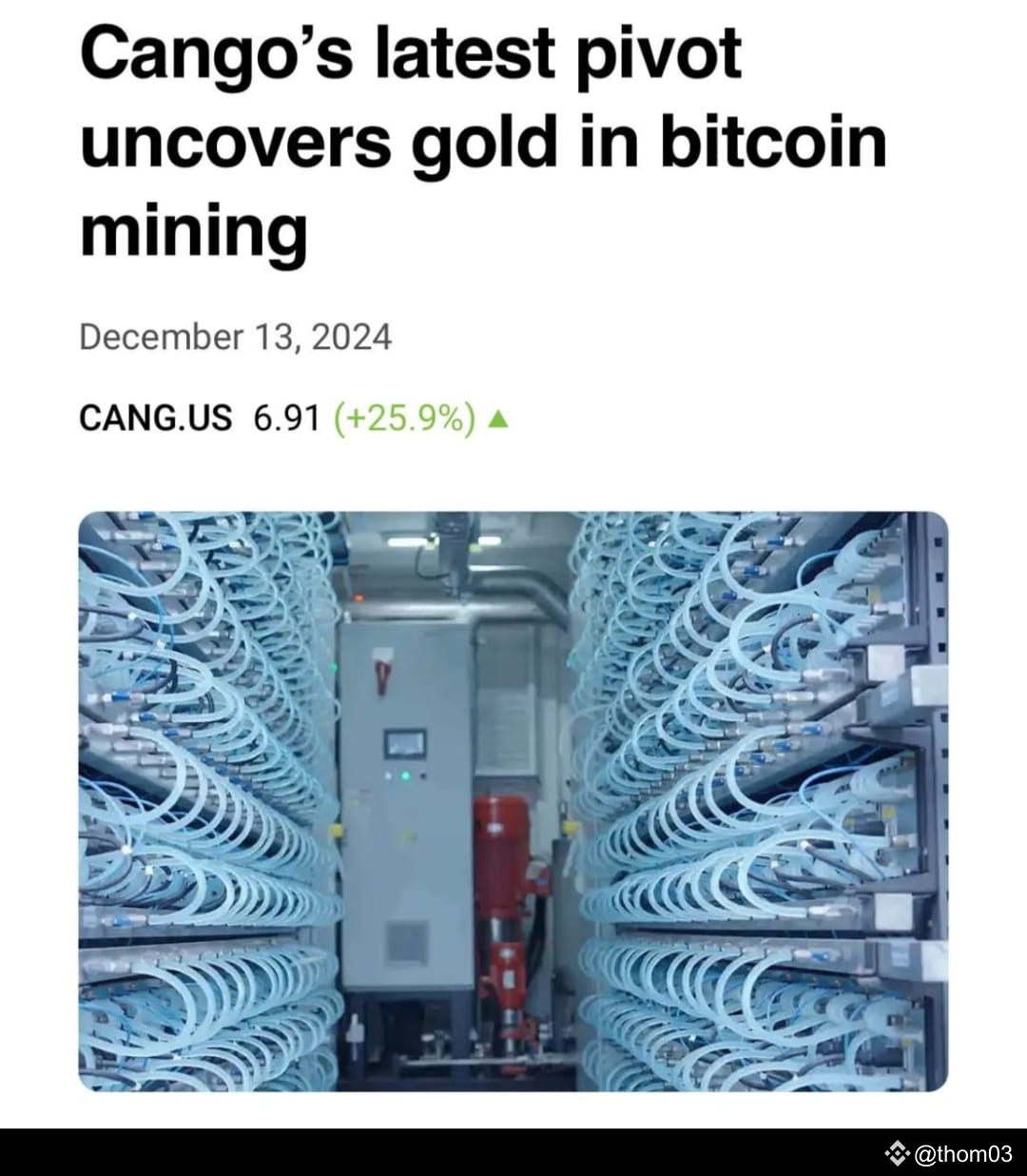 NUEVO: Cango Inc, una plataforma de comercio automático que | thom03 ...