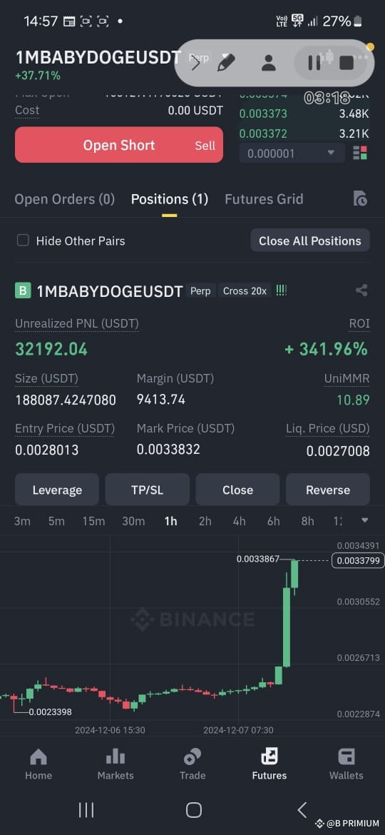 $1MBABYDOGE follow me for more information #binance is #worl | B ...